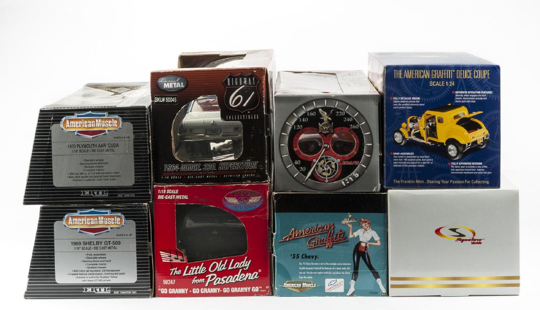 8 Diecast Model Cars incl Ertl