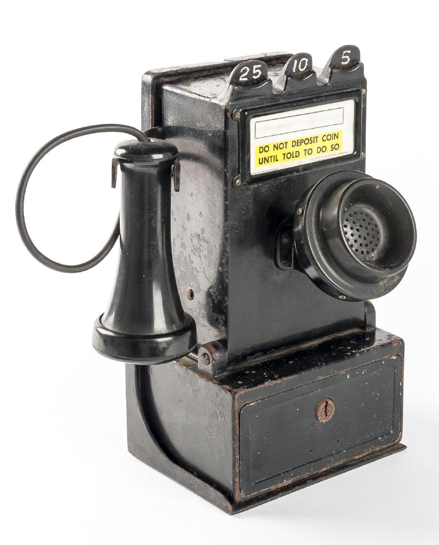 Early 1900s Autelco Gray Paystation Telephone