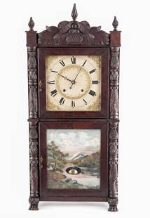 Eight Day Shelf Clock By Henry Terry
