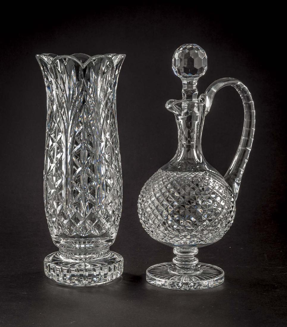 Waterford Master Cutter Collection Vase & Decanter