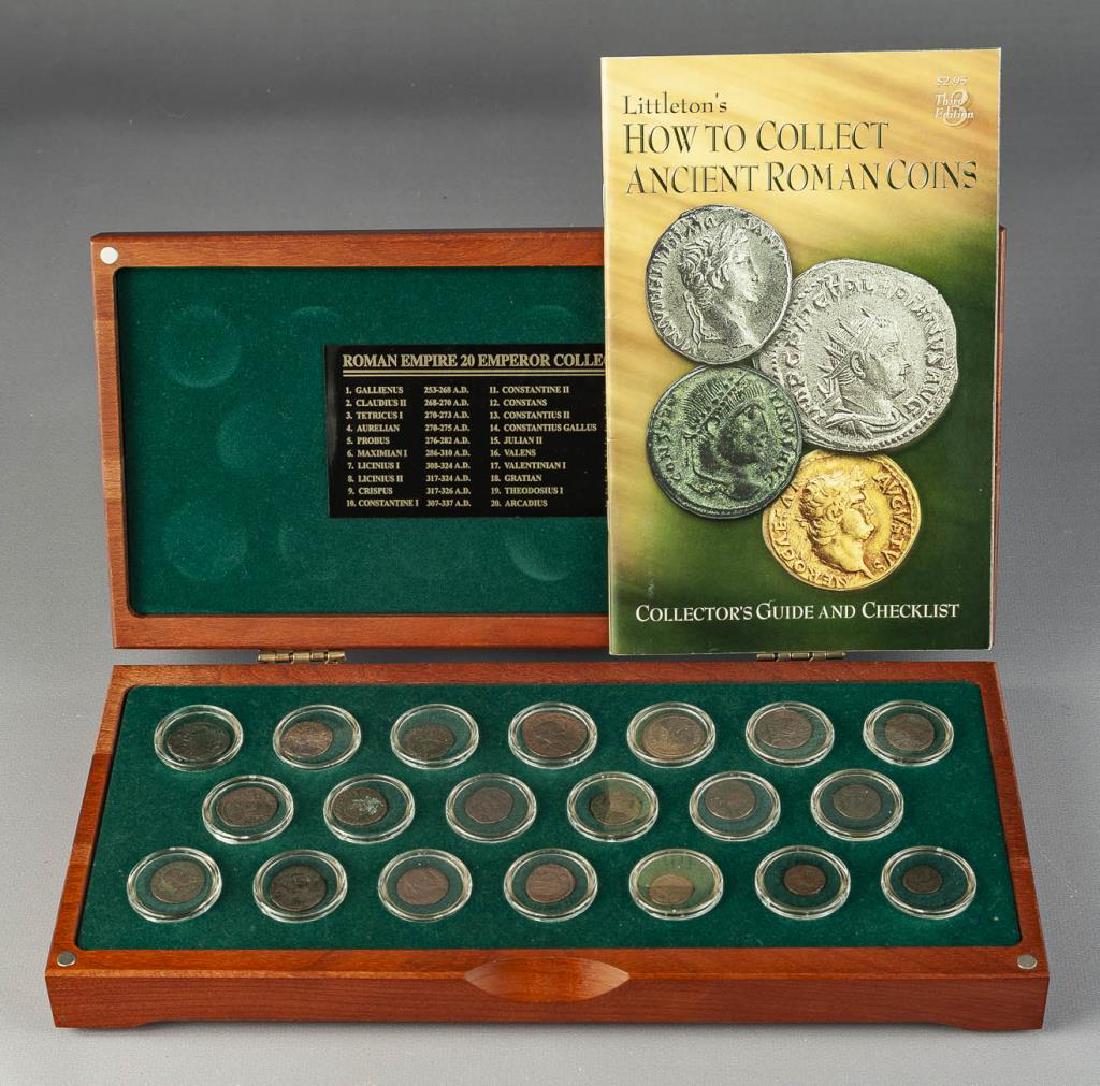 Roman Empire 20 Emperor Coin Collection