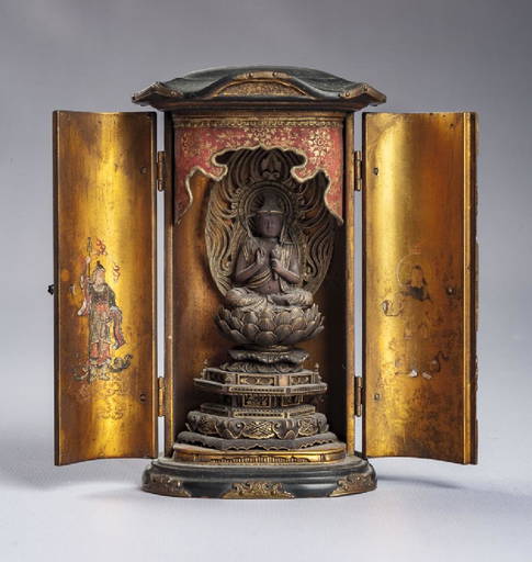 Japanese Zushi Portable Buddhist Shrine