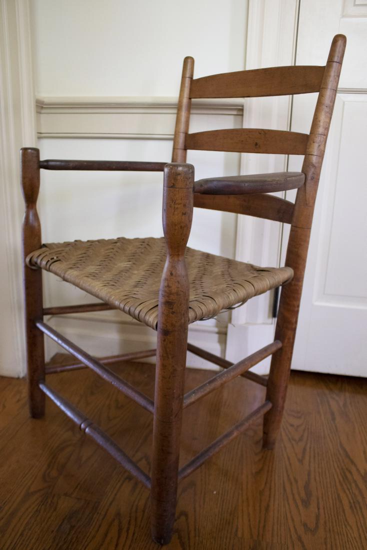 Ladder Back Arm Chair