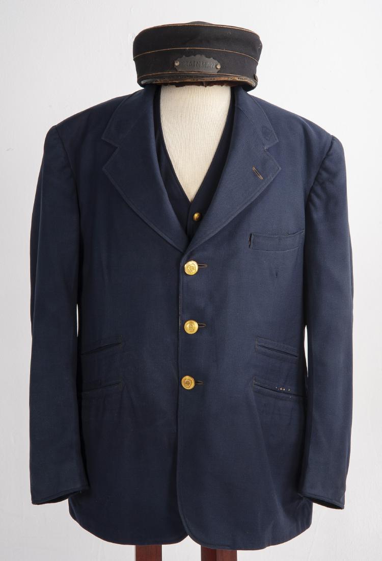 Collection of 4 Railroad Uniform Items Incl PRR