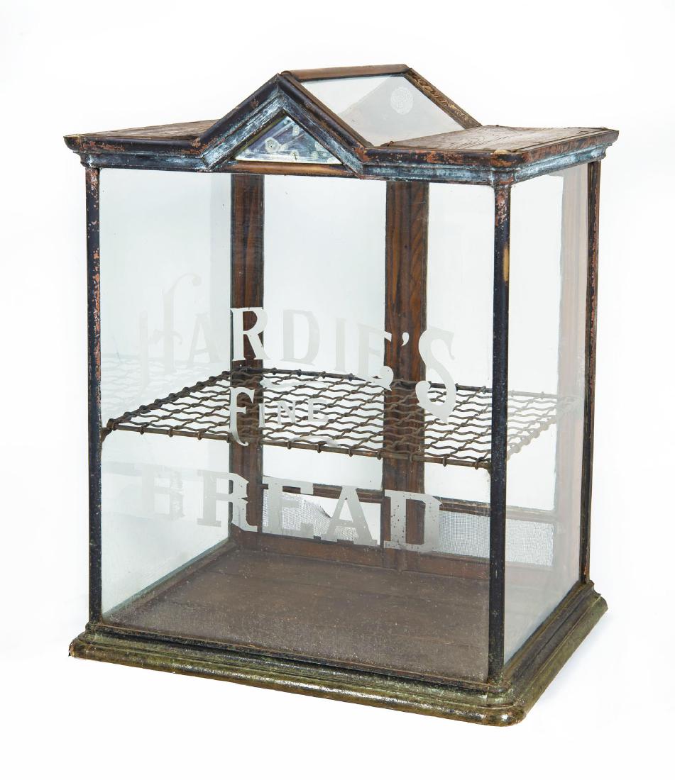 Hardies Fine Bread Glass Display Case