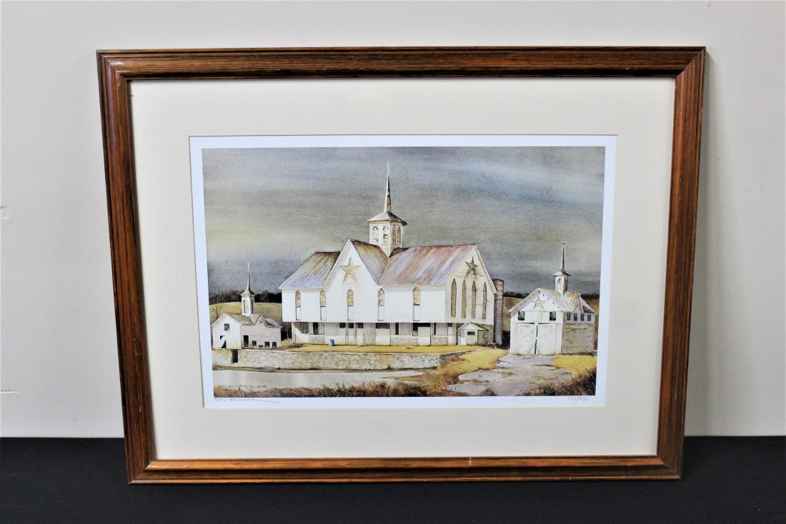 David Lenker Star Barn Lmt. Edition Print