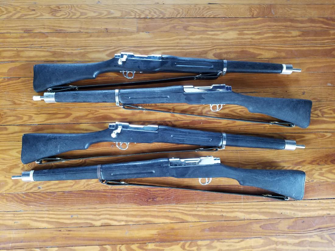 4 Resin Parade Rifles