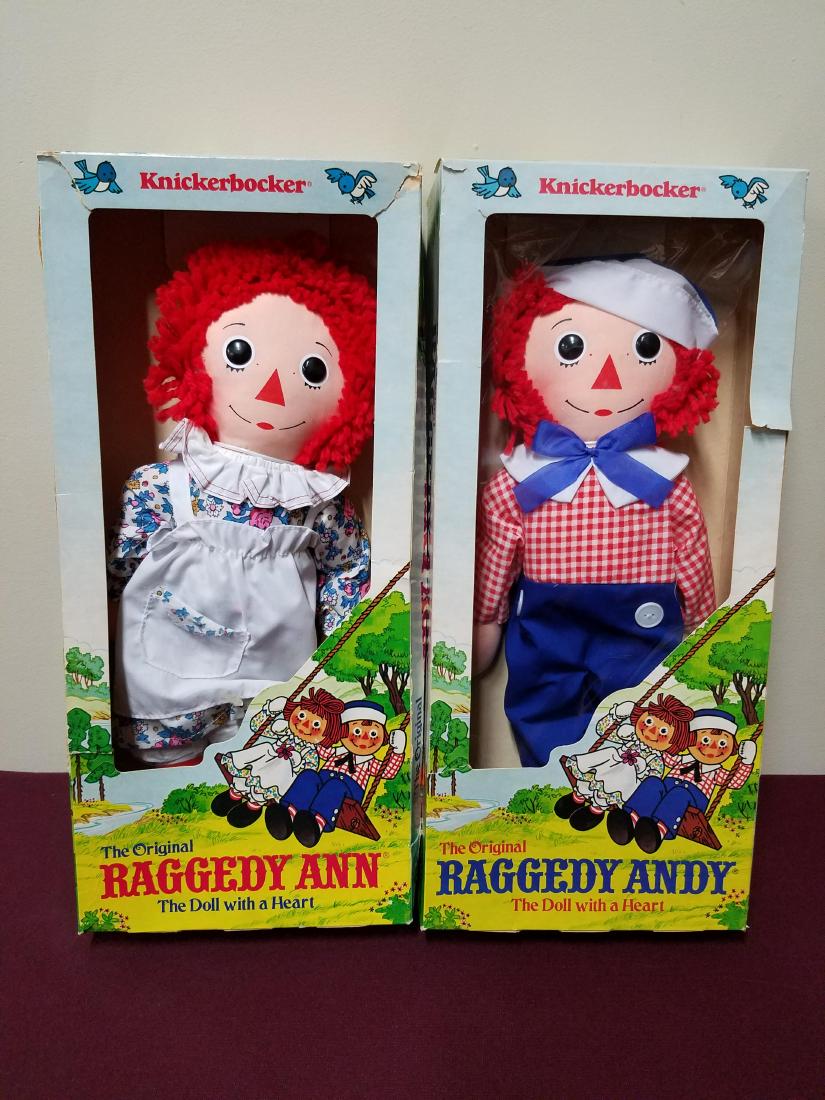 The Original Raggedy Ann And Andy Dolls