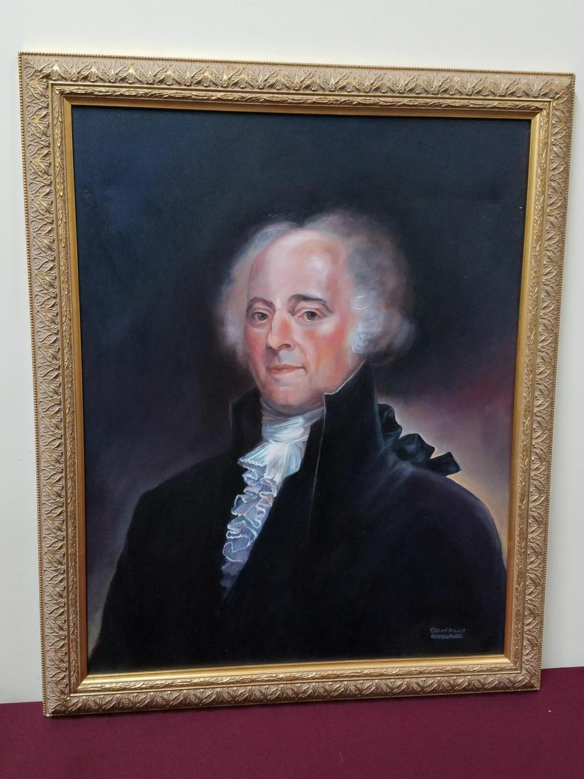 After Gilbert Stuart President Portrait Painting - Aug 10, 2019 ...