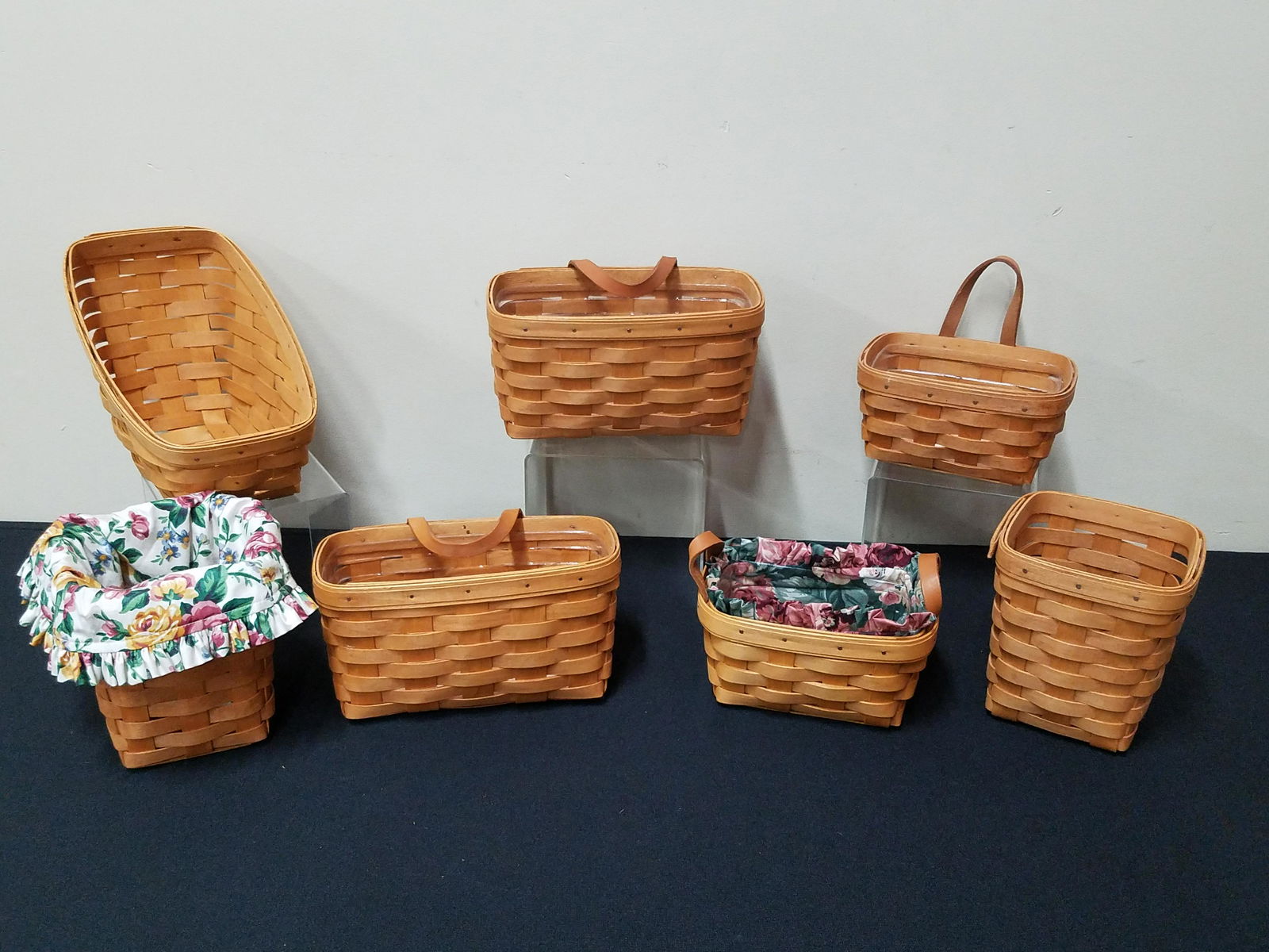 7 Longaberger Baskets
