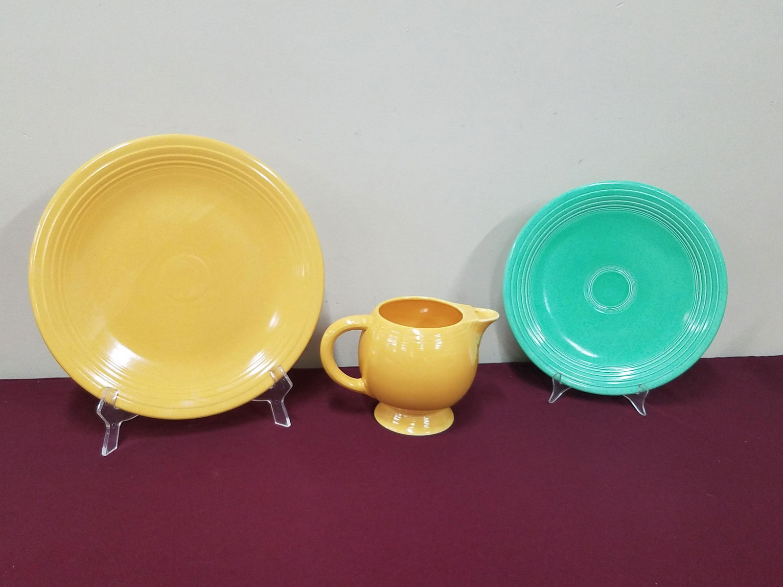 3 Pcs Fiestaware incl. Chop Plate - Oct 19, 2019 | Cordier Auctions ...