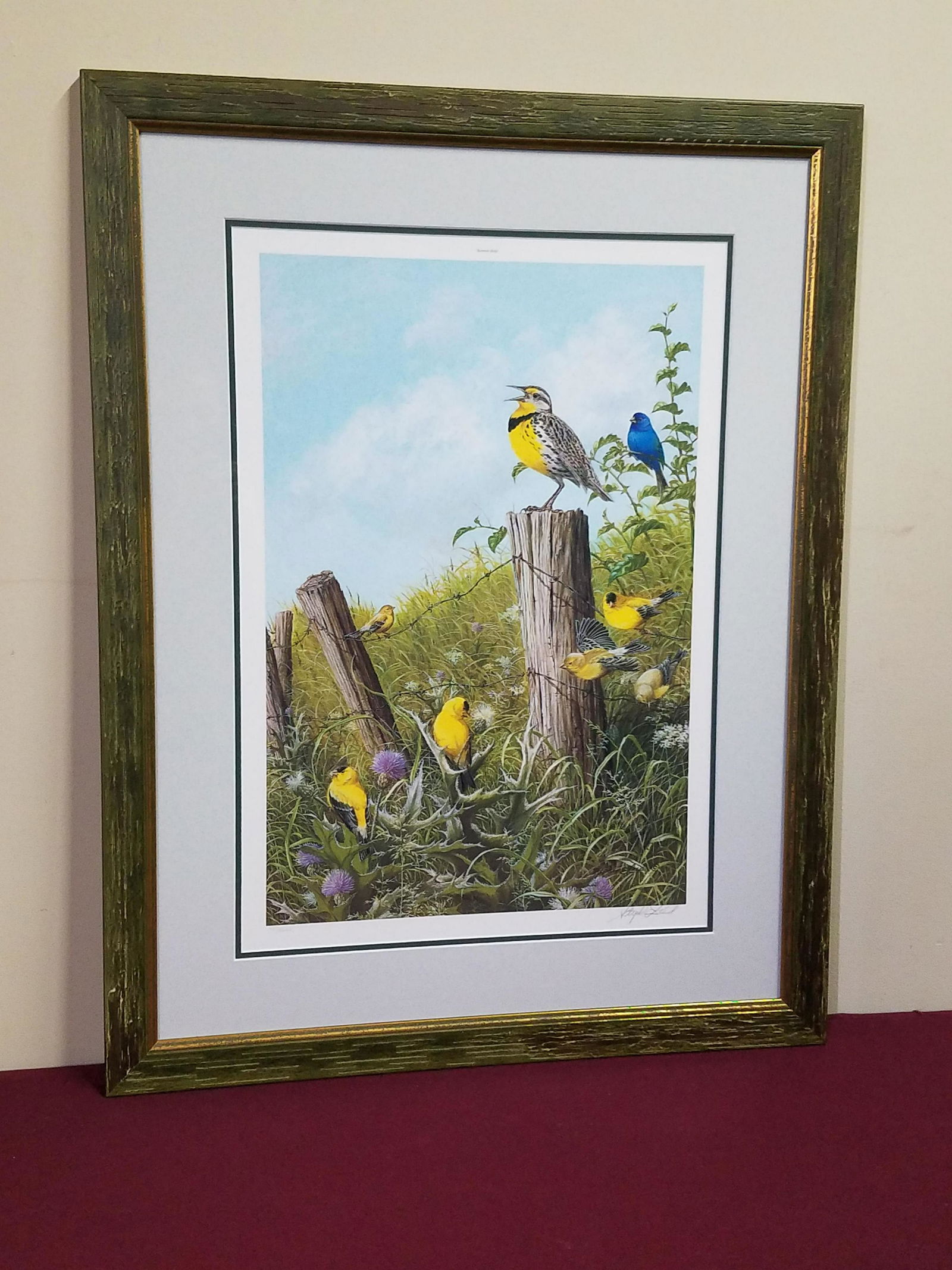 Stephen Leed "Summer Birds" Print - Nov 02, 2019 | Cordier Auctions ...