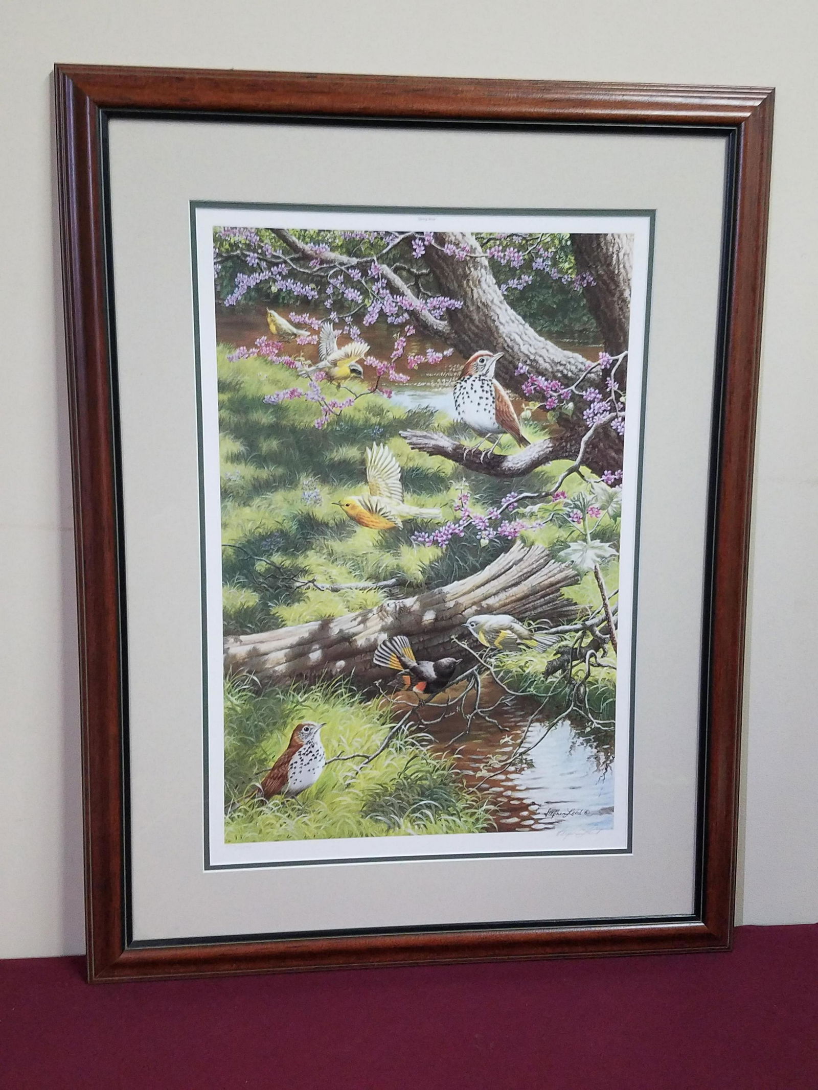 Stephen Leed "Spring Birds" Print - Nov 02, 2019 | Cordier Auctions ...