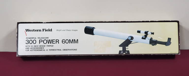 Western Field 300 Power Telescope