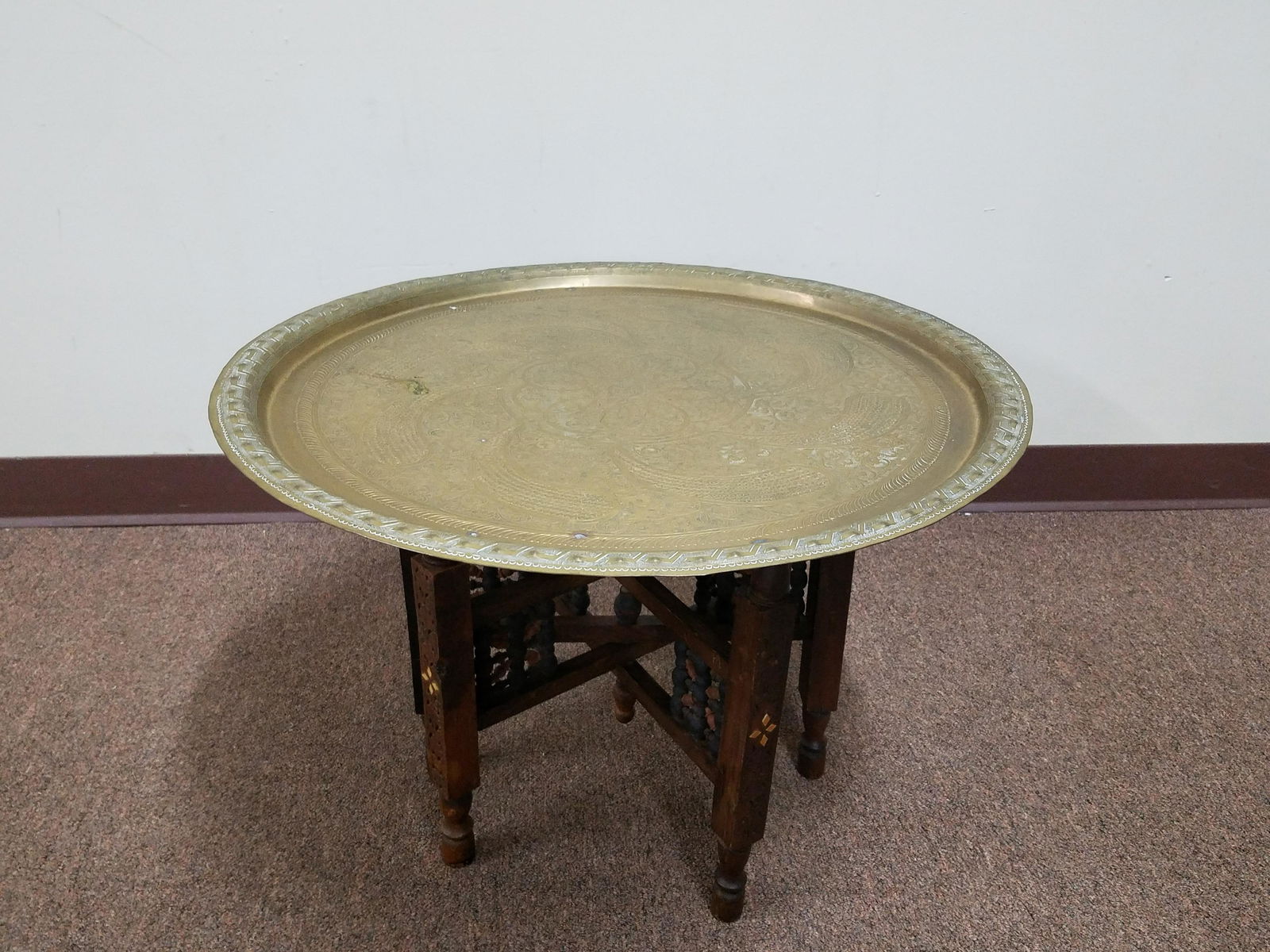 For Auction: Middle Eastern Side Table (#0365) on Jul 11, 2020 ...