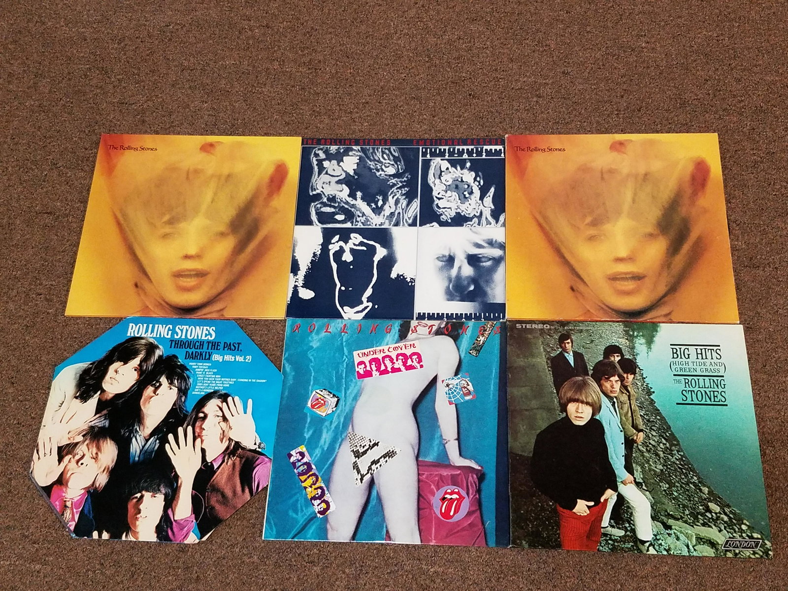 6 Rolling Stones Record Albums