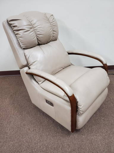 Leather La Z Boy Timotion Chair