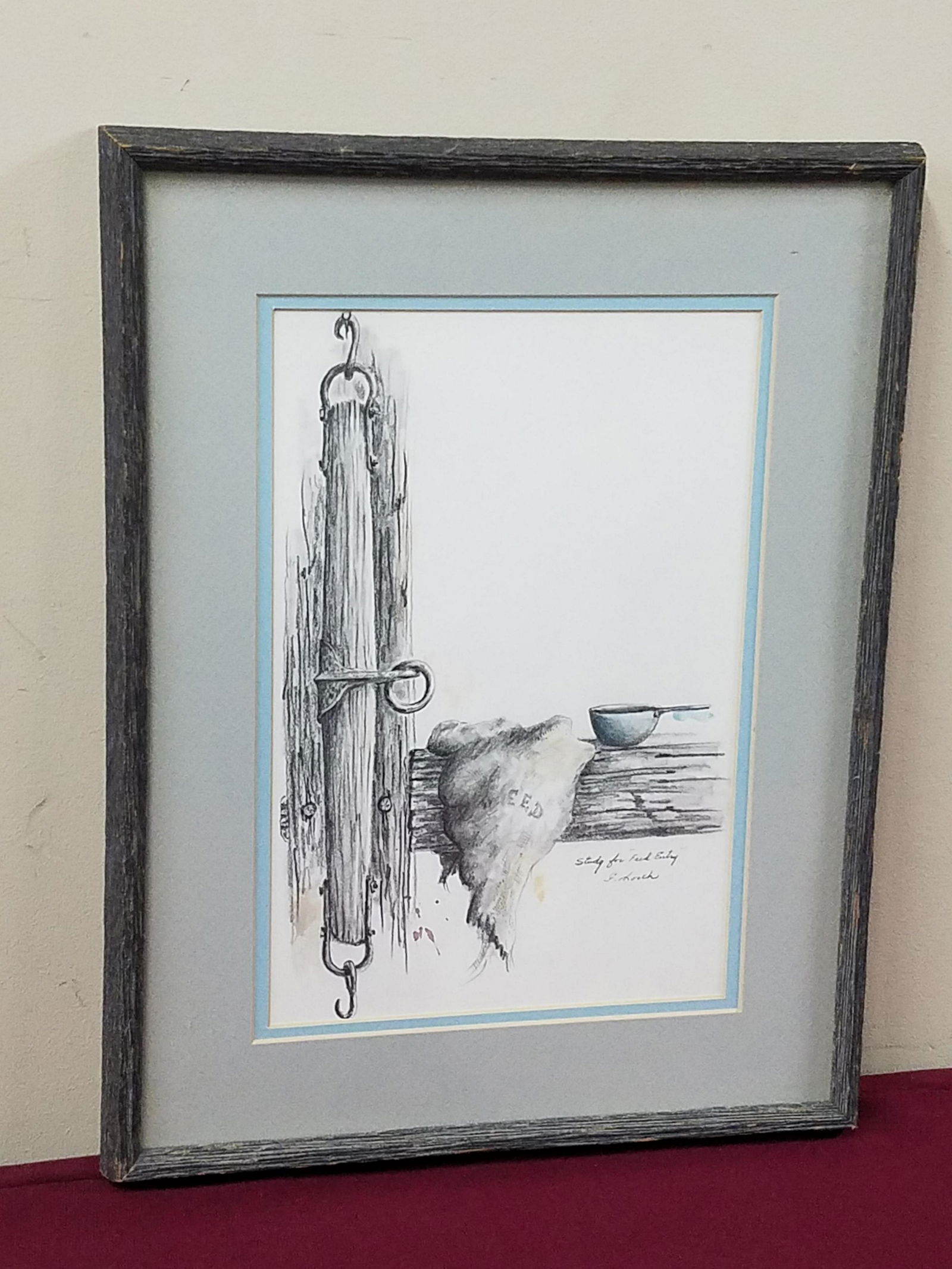 George Losch "Study for Feed Entry" Charcoal - Jul 11, 2020 | Cordier ...