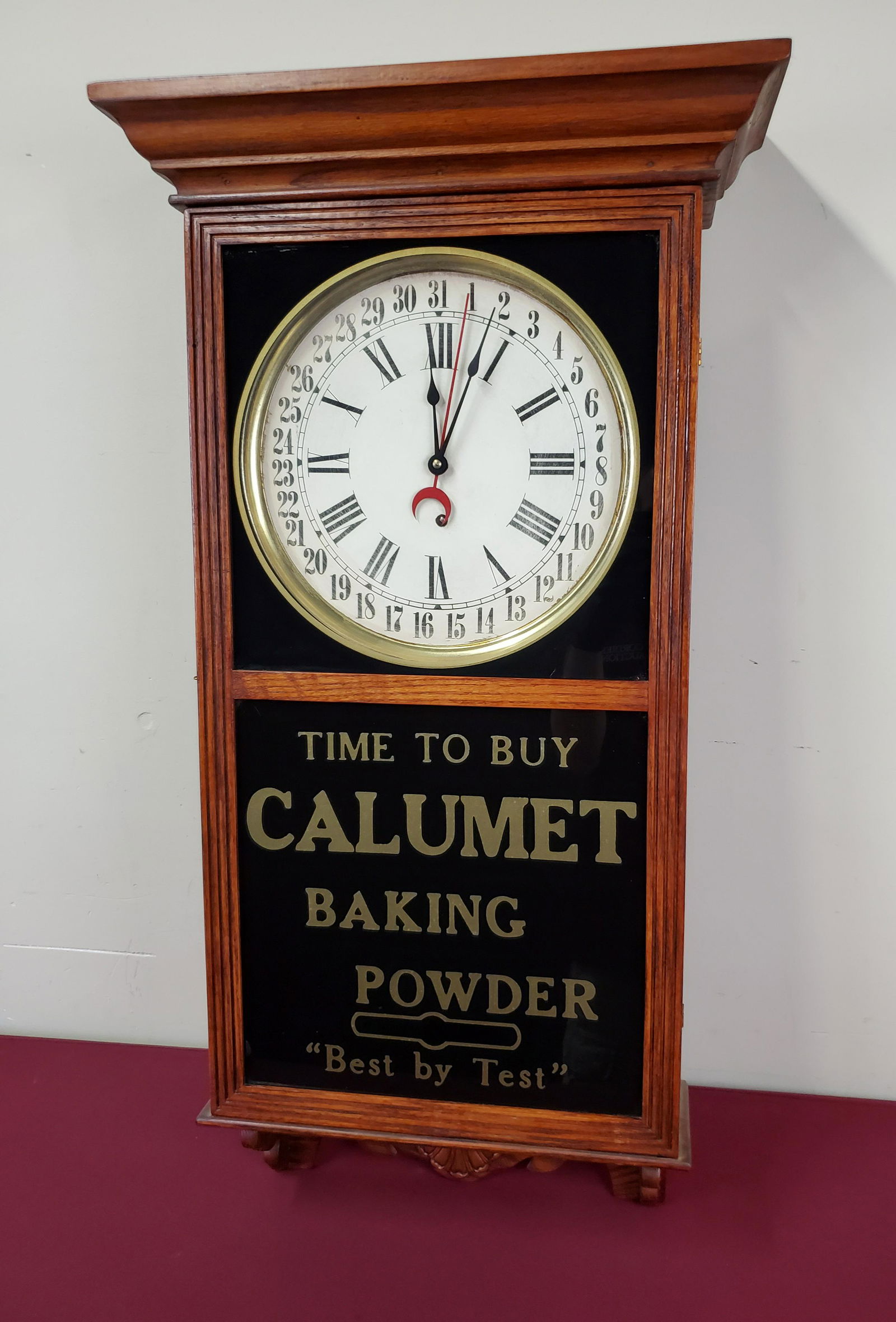 Calumet Baking Powder Clock - Apr 01, 2016 | Showtime Auction Services ...