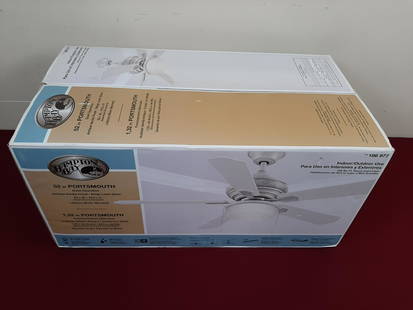 Hampton Bay 52 Inch Ceiling Fan Nib