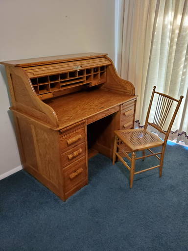 Joseph L. Shoemaker Roll Top Desk