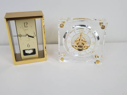 3 Seiko Desk Clocks