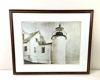 Jaime Wyeth Print, Lighthouse.