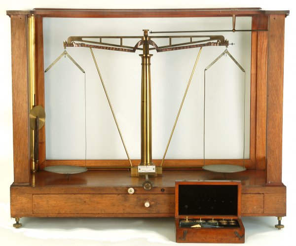 347: Fine Becker & Sons Scientific Balance Scale