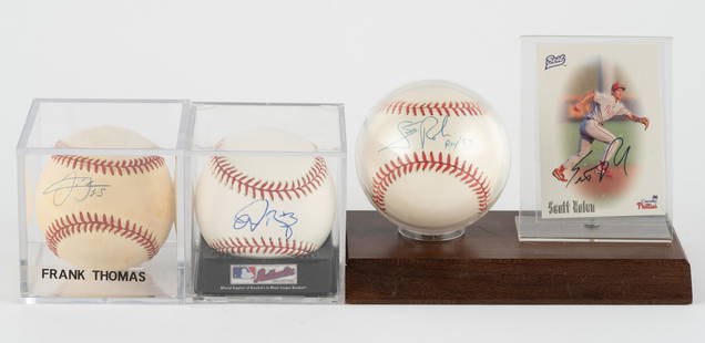 Autograph Scott Rolen Baseball