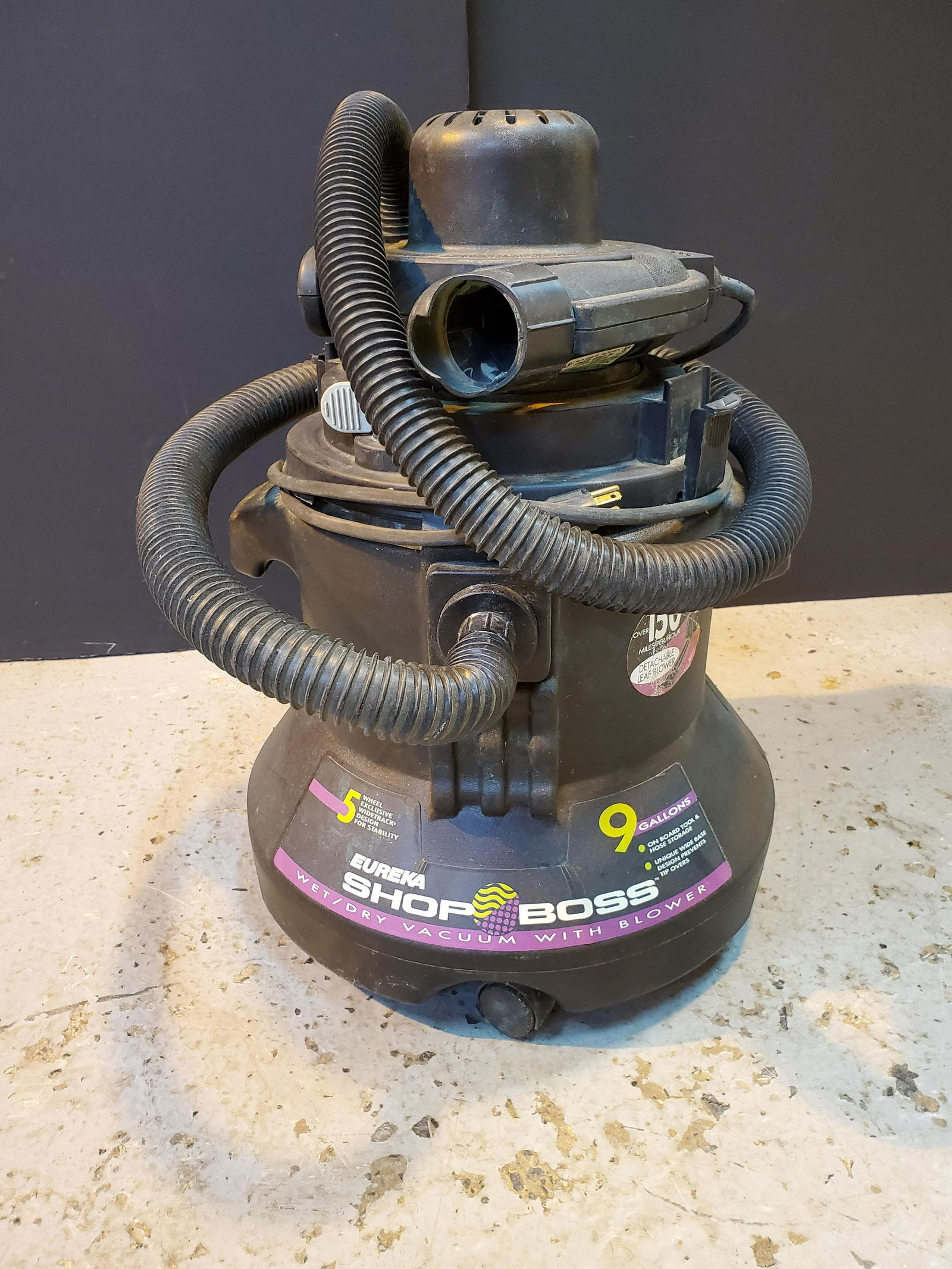 Eureka Shop Boss 9 Gal Wet/dry Vac