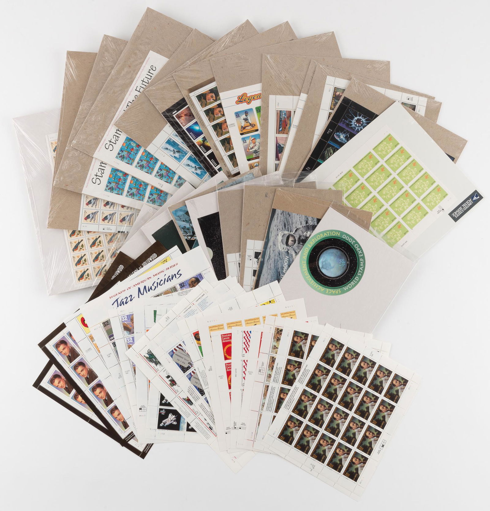 1990s Mint Postage Sheets