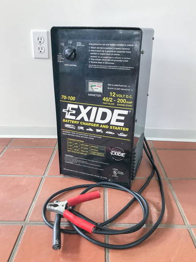 Exide Battery Charger And Starter