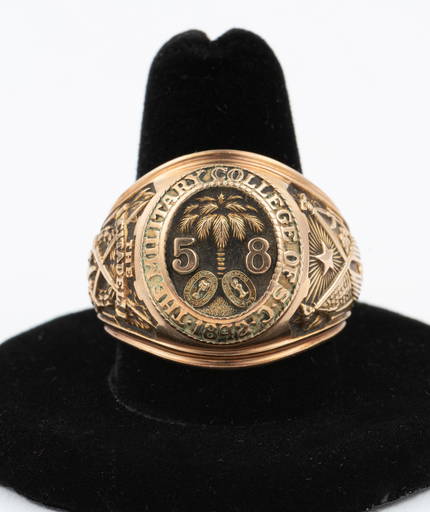 1958 10k Citadel Class Ring