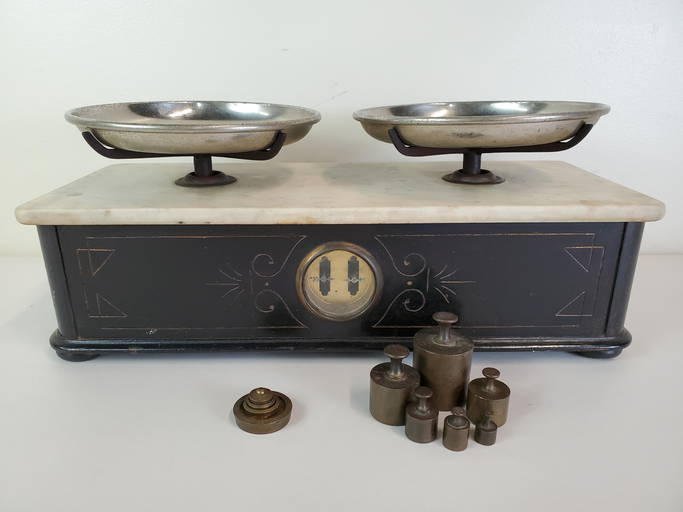 Antique Henry Troemner Balance Scale