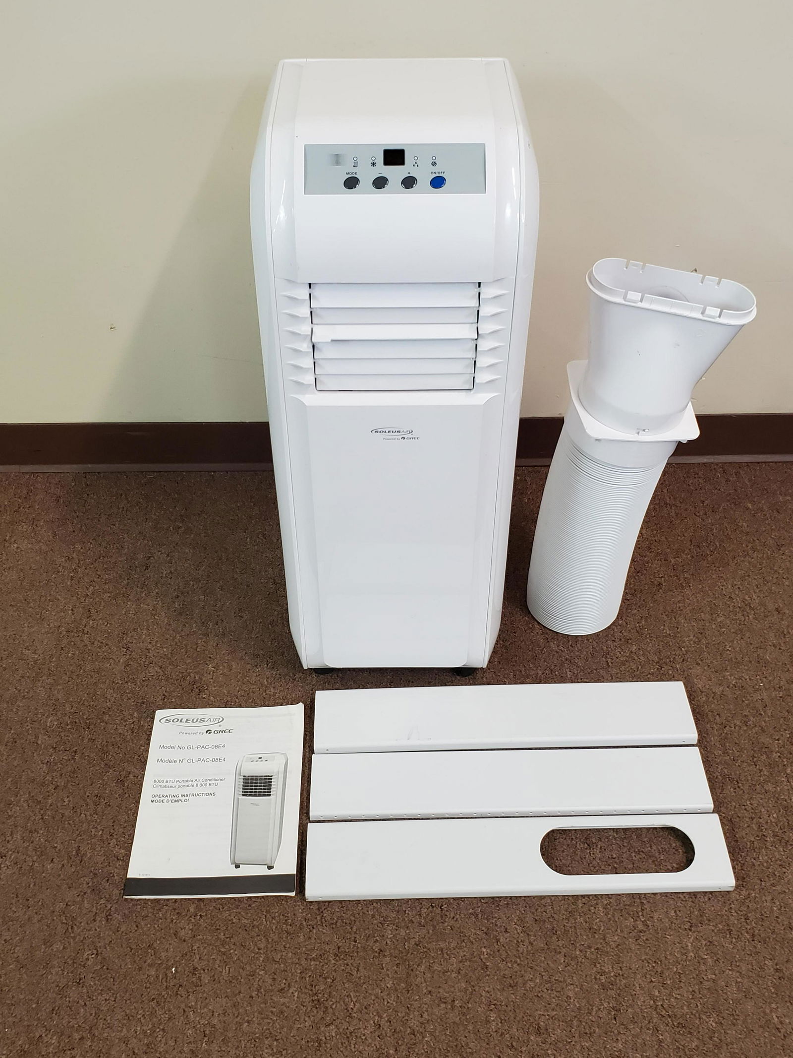 Soleusair 8000 Btu Portable Air Conditioner