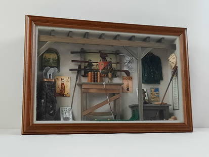 Golf History Shadow Box