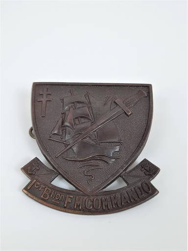 1942 Free French Marines Commando Badge