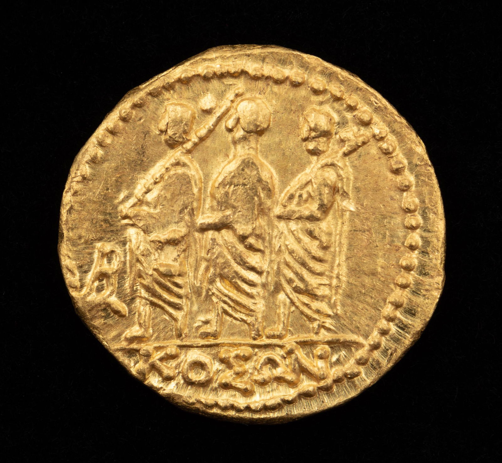 Thracian Coson Gold Stater Circa 54 Bc