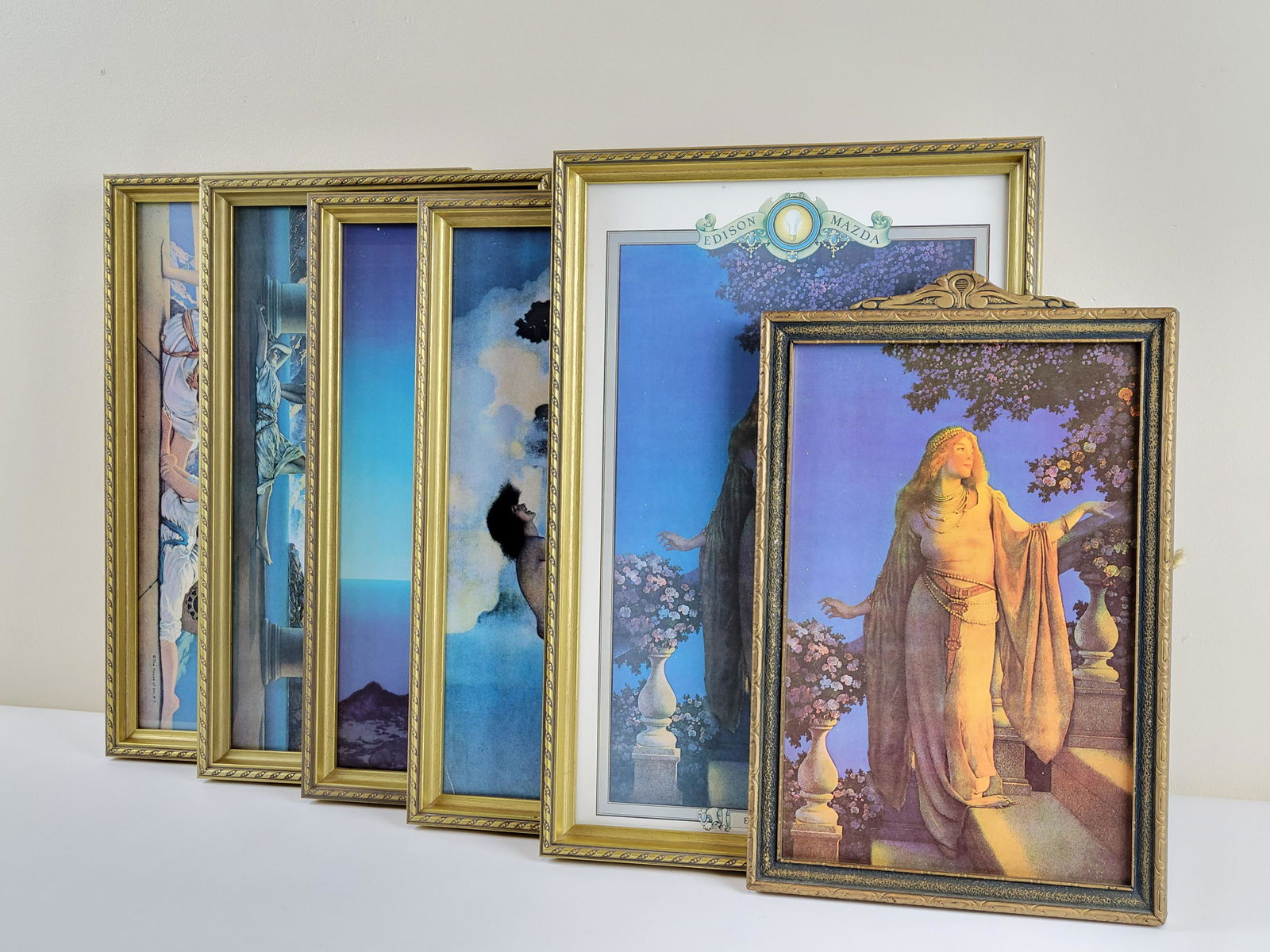 6 Maxfield Parrish Prints