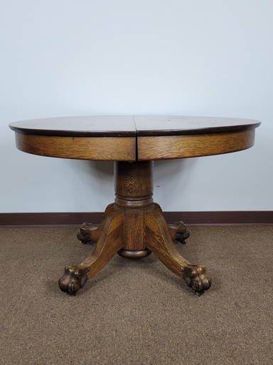 Round Claw Foot Table