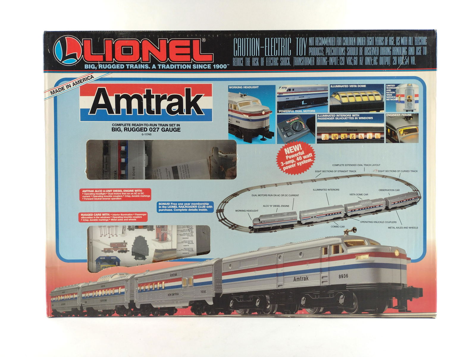 Lionel Amtrak Passenger Train Set