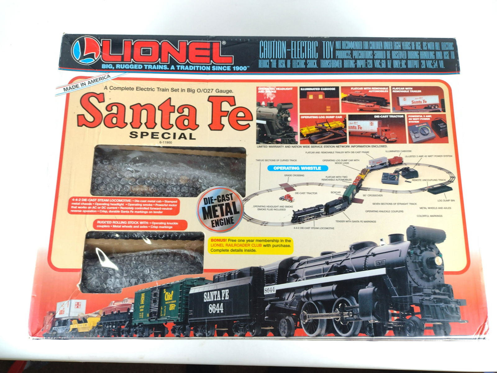 Lionel Sante Fe Special Train Set