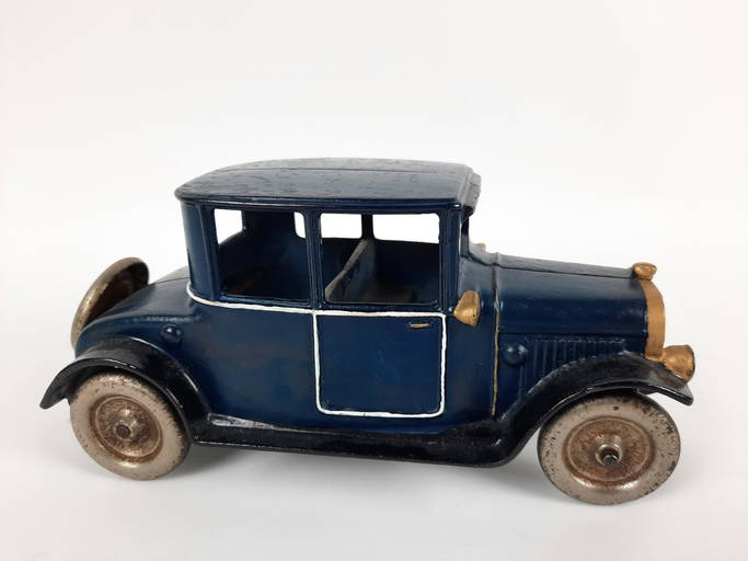 Navy Hubley Cast Iron Coupe
