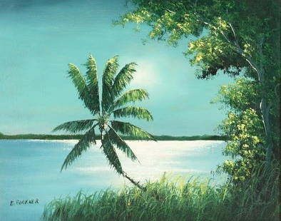 Ellis Buckner (1943 1991) Oil On Canvas