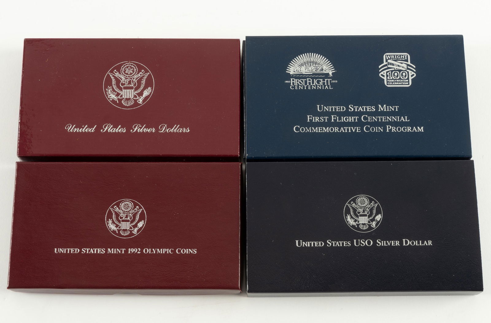 4 U.s. Commemorative Coin Sets