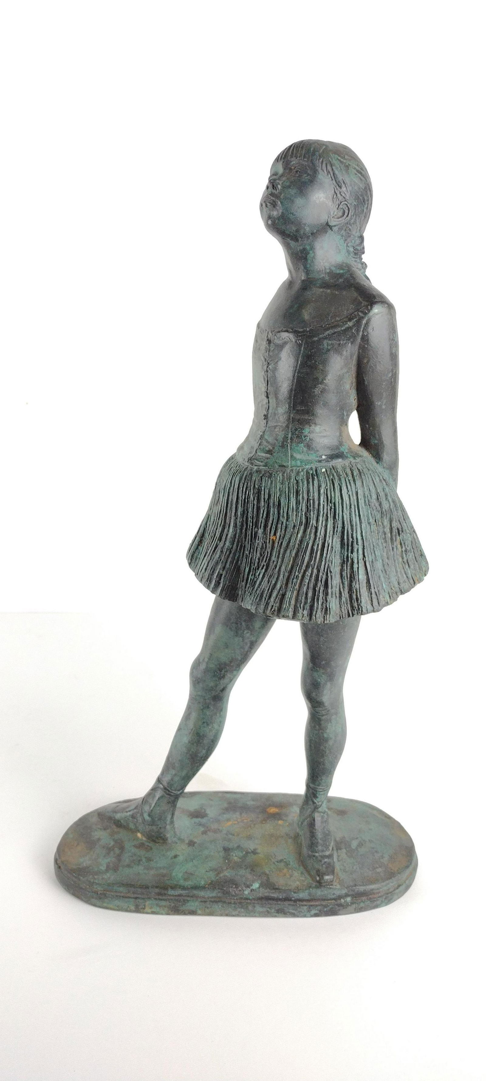 Bronze Edgar Degas Little Dancer Of 14 Years Recast