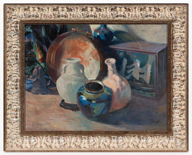 Harry Thomas Fisk Still Life Painting
