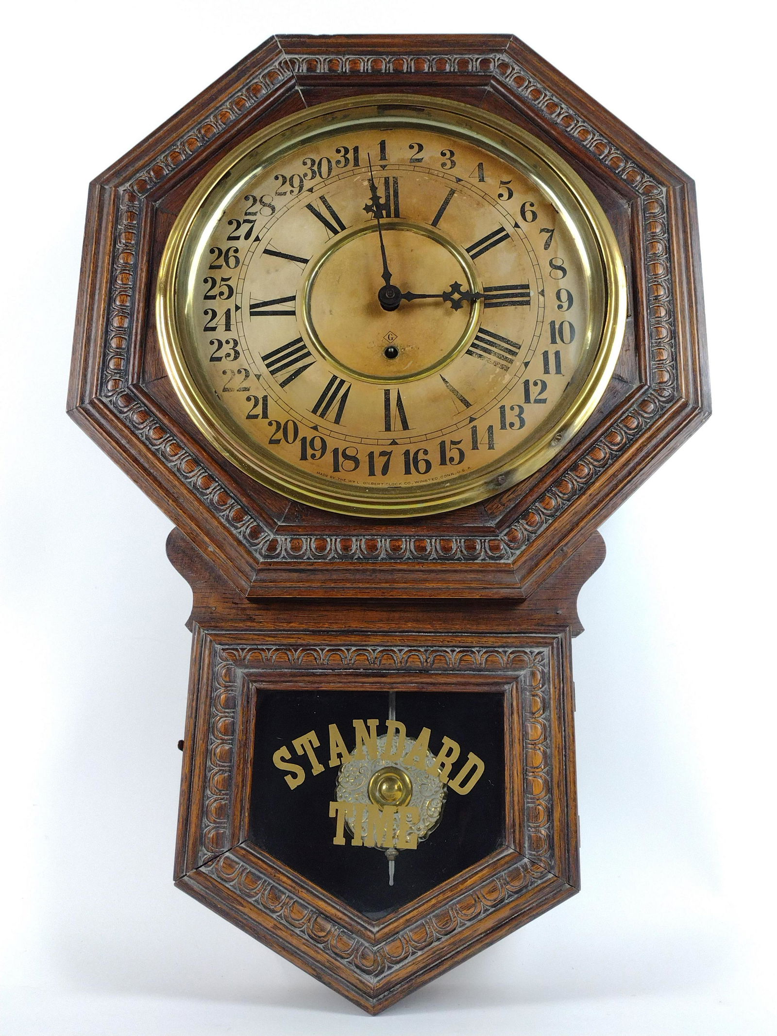 Gilbert Clock Co. Wall Clock - Dec 26, 2021 | Cordier Auctions ...