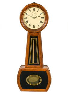 Riggs And Bro. Of Philadelphia Banjo Clock