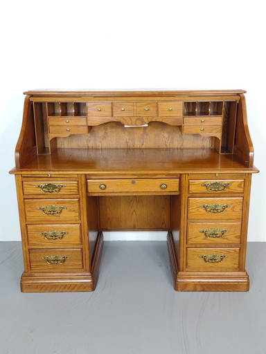 Jasper Cabinet Co Roll Top Desk
